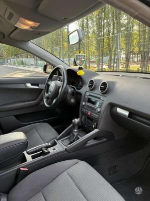Черный Ауди А3 2007 в Каунас, объемом двигателя 1.90 л и пробегом 240 тыс. км за 3100 €, фото 10 на AUTOMOTO.COM.LV