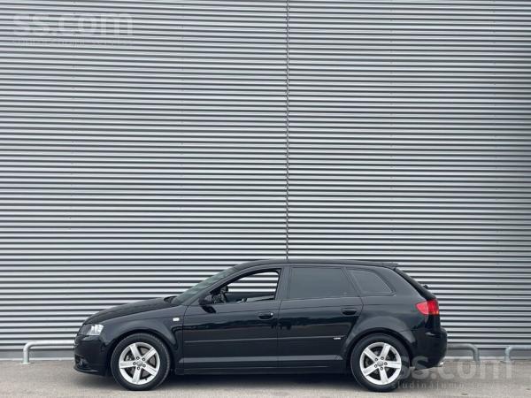 Black Audi A3 2007 in Riga, with an engine capacity of 2.00 L and mileage of 295 thousand km for 4350 €, photo 8 on AUTOMOTO.COM.LV