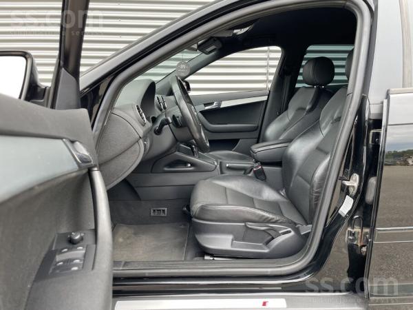Black Audi A3 2007 in Riga, with an engine capacity of 2.00 L and mileage of 295 thousand km for 4350 €, photo 10 on AUTOMOTO.COM.LV