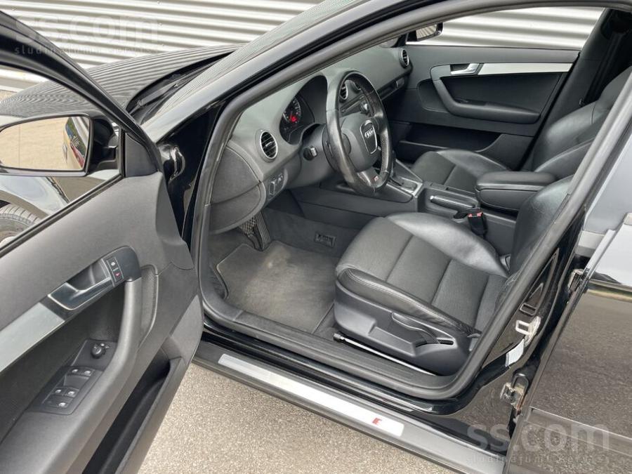 Melns Audi A3 2007 Rīga, ar dzinēja tilpumu 2.00 L un nobraukumu 295 tūkst. km par 4350 €, foto 11 vietnē AUTOMOTO.COM.LV