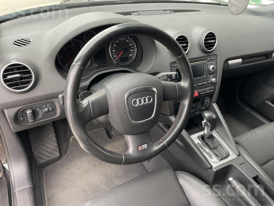 Melns Audi A3 2007 Rīga, ar dzinēja tilpumu 2.00 L un nobraukumu 295 tūkst. km par 4350 €, foto 14 vietnē AUTOMOTO.COM.LV