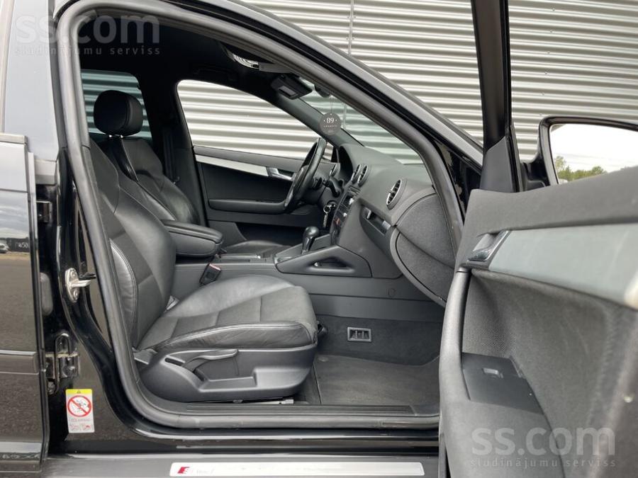 Melns Audi A3 2007 Rīga, ar dzinēja tilpumu 2.00 L un nobraukumu 295 tūkst. km par 4350 €, foto 15 vietnē AUTOMOTO.COM.LV