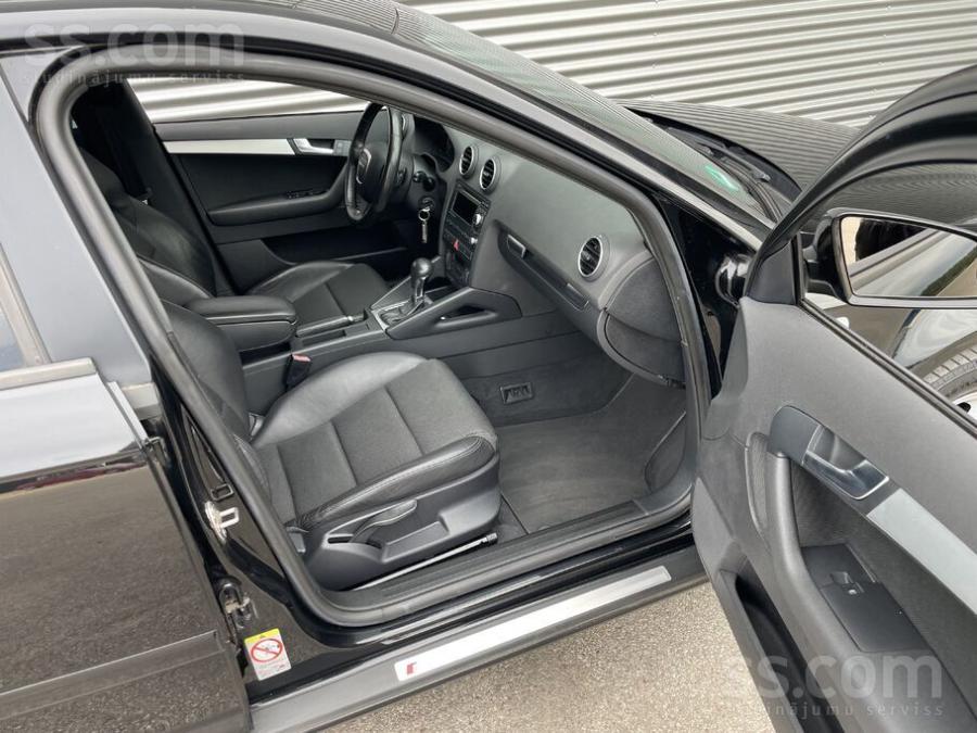 Melns Audi A3 2007 Rīga, ar dzinēja tilpumu 2.00 L un nobraukumu 295 tūkst. km par 4350 €, foto 16 vietnē AUTOMOTO.COM.LV