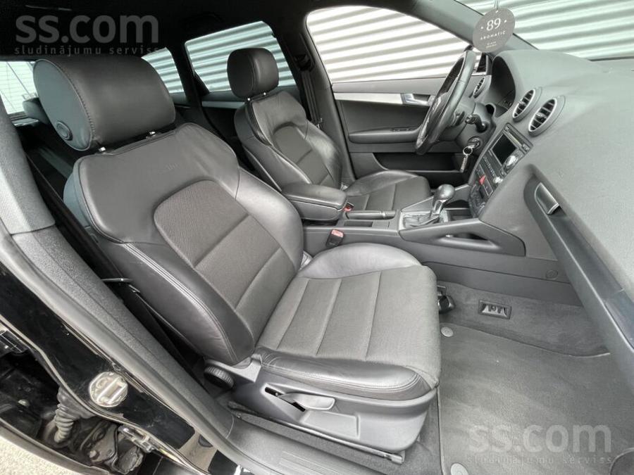 Melns Audi A3 2007 Rīga, ar dzinēja tilpumu 2.00 L un nobraukumu 295 tūkst. km par 4350 €, foto 17 vietnē AUTOMOTO.COM.LV