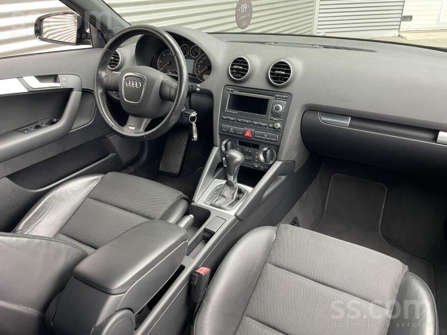 Melns Audi A3 2007 Rīga, ar dzinēja tilpumu 2.00 L un nobraukumu 295 tūkst. km par 4350 €, foto 20 vietnē AUTOMOTO.COM.LV