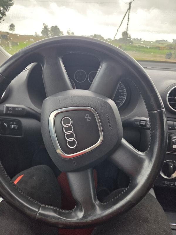 Black Audi A3 2007 in Silale, with an engine capacity of 2.00 L and mileage of 355 thousand km for 1800 €, photo 6 on AUTOMOTO.COM.LV