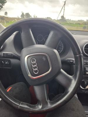 Black Audi A3 2007 in Silale, with an engine capacity of 2.00 L and mileage of 355 thousand km for 1800 €, photo 6 on AUTOMOTO.COM.LV