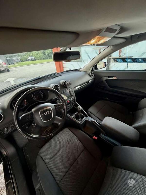 Melns Audi A3 2007 Viļņa, ar dzinēja tilpumu 1.97 L un nobraukumu 366 tūkst. km par 2400 €, foto 5 vietnē AUTOMOTO.COM.LV