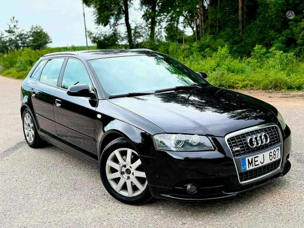Melns Audi A3 2007 Kauņa, ar dzinēja tilpumu 1.97 L un nobraukumu 290 tūkst. km par 2850 €, foto 3 vietnē AUTOMOTO.COM.LV
