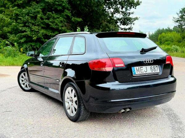 Melns Audi A3 2007 Kauņa, ar dzinēja tilpumu 1.97 L un nobraukumu 290 tūkst. km par 2850 €, foto 11 vietnē AUTOMOTO.COM.LV