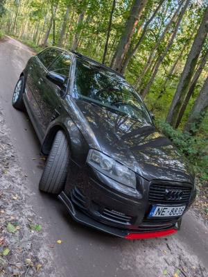 Black Audi A3 2007 in Riga, with an engine capacity of 2.00 L and mileage of 0 thousand km for 3200 €, photo 9 on AUTOMOTO.COM.LV