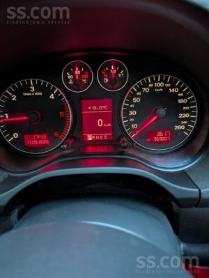 Black Audi A3 2007 in Riga, with an engine capacity of 2.00 L and mileage of 0 thousand km for 3200 €, photo 10 on AUTOMOTO.COM.LV
