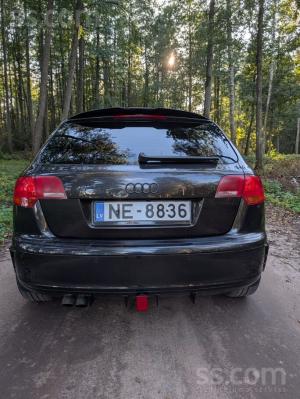 Black Audi A3 2007 in Riga, with an engine capacity of 2.00 L and mileage of 0 thousand km for 3200 €, photo 11 on AUTOMOTO.COM.LV