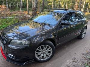 Black Audi A3 2007 in Riga, with an engine capacity of 2.00 L and mileage of 0 thousand km for 3200 €, photo 13 on AUTOMOTO.COM.LV