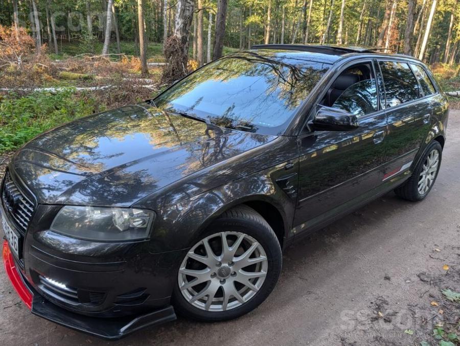 Black Audi A3 2007 in Riga, with an engine capacity of 2.00 L and mileage of 0 thousand km for 3200 €, photo 13 on AUTOMOTO.COM.LV