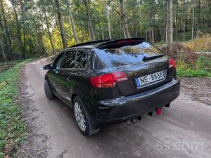 Black Audi A3 2007 in Riga, with an engine capacity of 2.00 L and mileage of 0 thousand km for 3200 €, photo 15 on AUTOMOTO.COM.LV