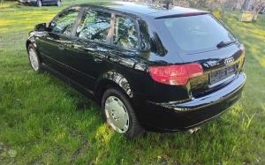 Black Audi A3 2007 in Marijampole, with an engine capacity of 1.90 L and mileage of 259 thousand km for 2500 €, photo 5 on AUTOMOTO.COM.LV