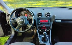 Black Audi A3 2007 in Marijampole, with an engine capacity of 1.90 L and mileage of 259 thousand km for 2500 €, photo 14 on AUTOMOTO.COM.LV
