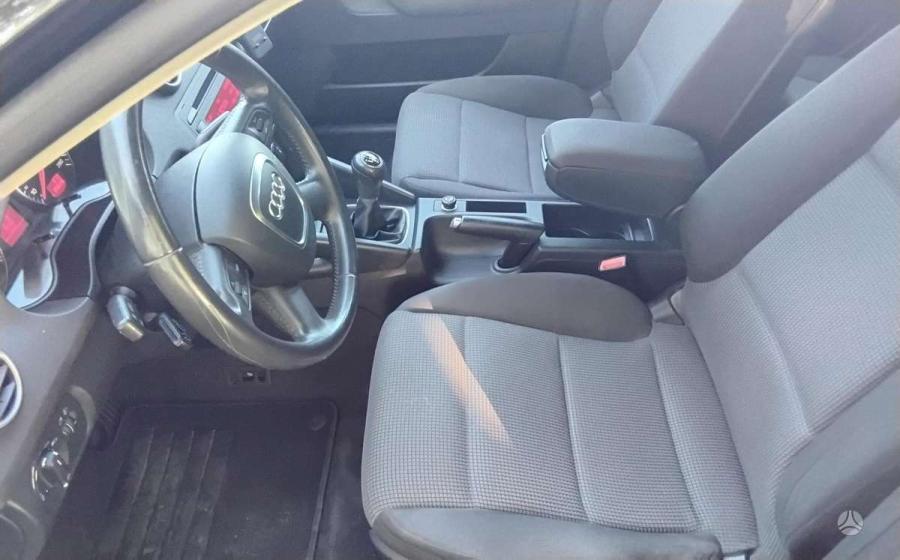 Black Audi A3 2007 in Marijampole, with an engine capacity of 1.90 L and mileage of 259 thousand km for 2500 €, photo 17 on AUTOMOTO.COM.LV
