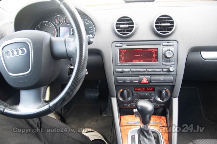 Melns Audi A3 2007 Tartu, ar dzinēja tilpumu 2.00 L un nobraukumu 184 tūkst. km par 2300 €, foto 10 vietnē AUTOMOTO.COM.LV