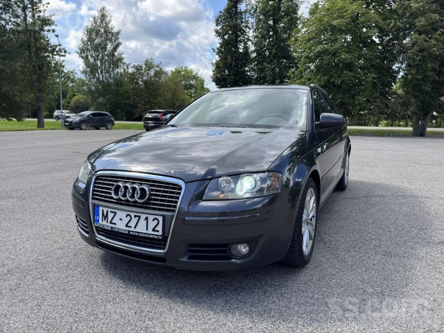 Melns Audi A3 2007 Ogre, ar dzinēja tilpumu 2.00 L un nobraukumu 307 tūkst. km par 3800 €, foto 1 vietnē AUTOMOTO.COM.LV
