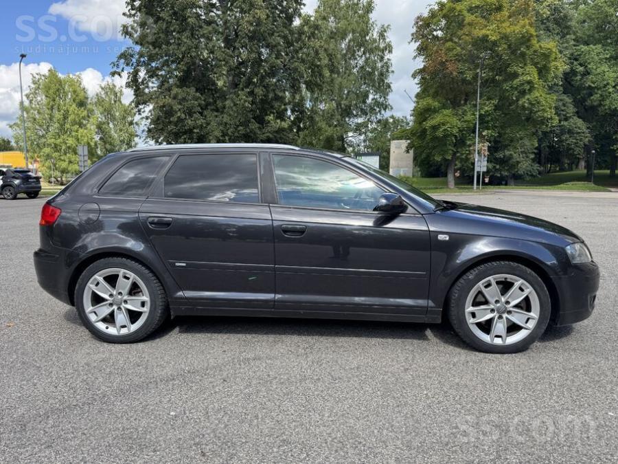 Melns Audi A3 2007 Ogre, ar dzinēja tilpumu 2.00 L un nobraukumu 307 tūkst. km par 3800 €, foto 5 vietnē AUTOMOTO.COM.LV