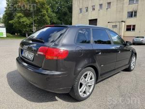 Melns Audi A3 2007 Ogre, ar dzinēja tilpumu 2.00 L un nobraukumu 307 tūkst. km par 3800 €, foto 6 vietnē AUTOMOTO.COM.LV