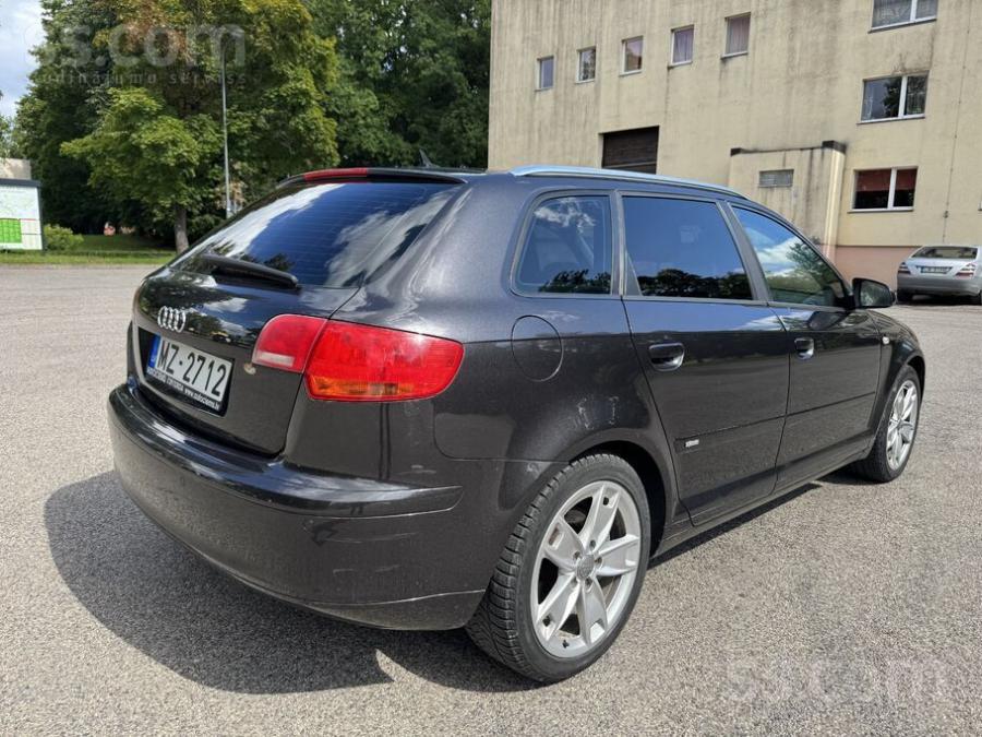 Melns Audi A3 2007 Ogre, ar dzinēja tilpumu 2.00 L un nobraukumu 307 tūkst. km par 3800 €, foto 6 vietnē AUTOMOTO.COM.LV