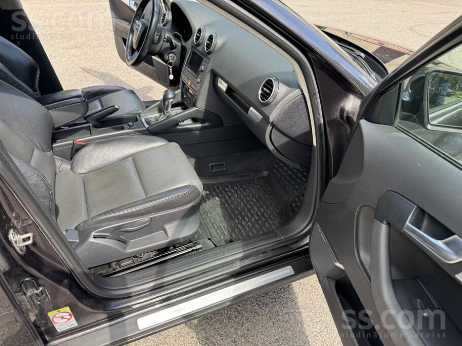 Melns Audi A3 2007 Ogre, ar dzinēja tilpumu 2.00 L un nobraukumu 307 tūkst. km par 3800 €, foto 12 vietnē AUTOMOTO.COM.LV