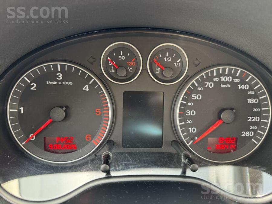 Melns Audi A3 2007 Ogre, ar dzinēja tilpumu 2.00 L un nobraukumu 307 tūkst. km par 3800 €, foto 20 vietnē AUTOMOTO.COM.LV