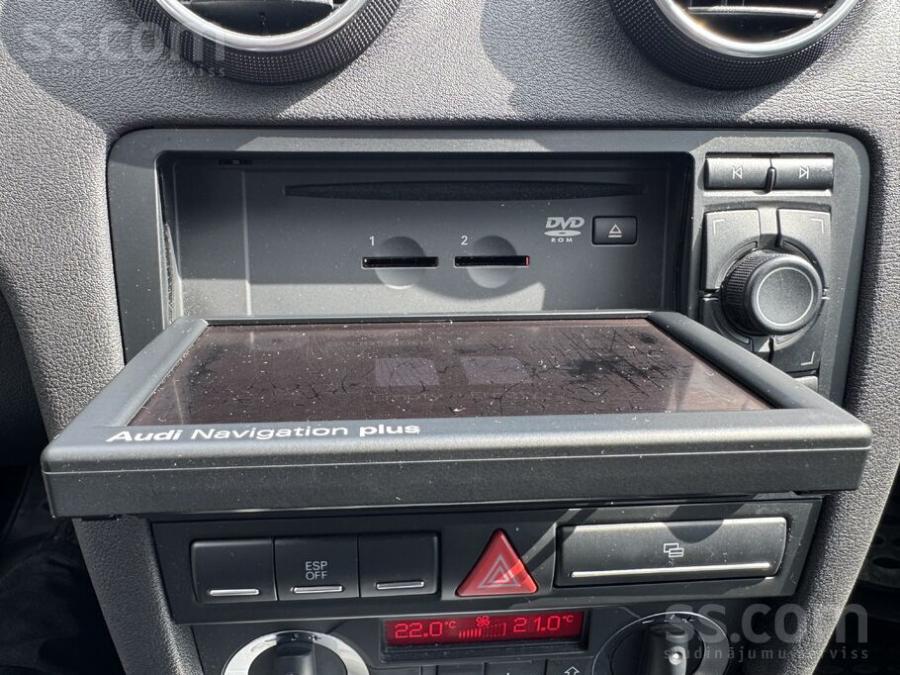 Melns Audi A3 2007 Ogre, ar dzinēja tilpumu 2.00 L un nobraukumu 307 tūkst. km par 3800 €, foto 26 vietnē AUTOMOTO.COM.LV
