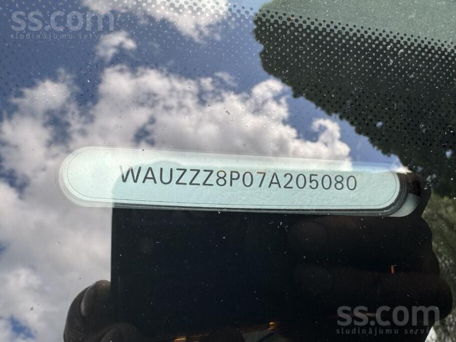 Melns Audi A3 2007 Ogre, ar dzinēja tilpumu 2.00 L un nobraukumu 307 tūkst. km par 3800 €, foto 27 vietnē AUTOMOTO.COM.LV