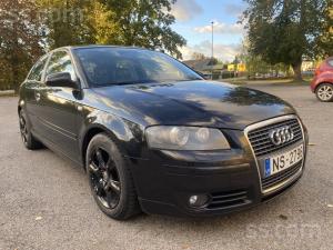 Black Audi A3 2007 in Ogre, with an engine capacity of 1.80 L and mileage of 364 thousand km for 1800 €, photo 3 on AUTOMOTO.COM.LV