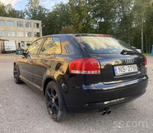 Black Audi A3 2007 in Ogre, with an engine capacity of 1.80 L and mileage of 364 thousand km for 1800 €, photo 5 on AUTOMOTO.COM.LV