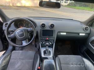 Black Audi A3 2007 in Ogre, with an engine capacity of 1.80 L and mileage of 364 thousand km for 1800 €, photo 6 on AUTOMOTO.COM.LV