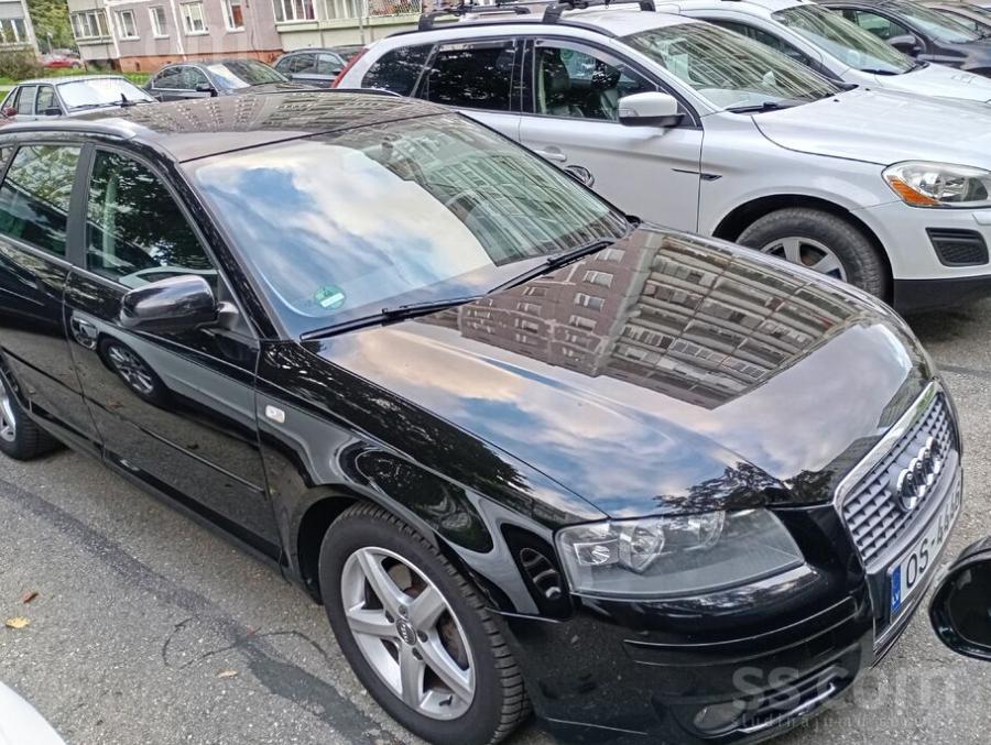 Black Audi A3 2007 in Riga, with an engine capacity of 2.00 L and mileage of 275 thousand km for 3550 €, photo 37 on AUTOMOTO.COM.LV