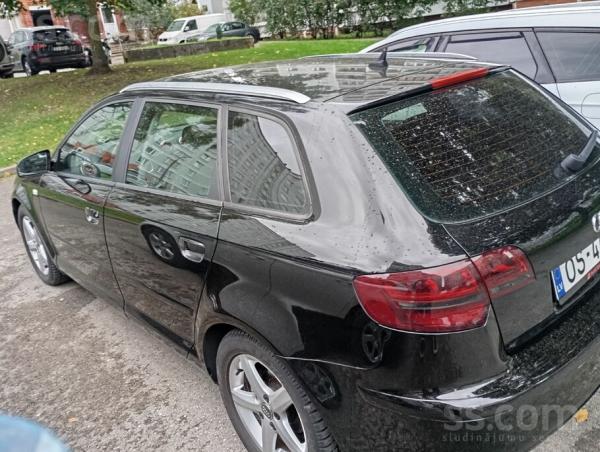 Ауди А3 2007 в Рига на AUTOMOTO.COM.LV Черный Ауди А3 2007 в Рига, объемом двигателя 2.00 л и пробегом 275 тыс. км за 3550 €, фото 4 на AUTOMOTO.COM.LV