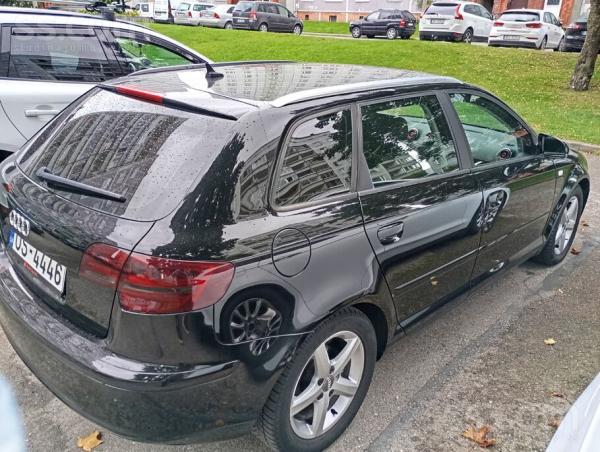 Ауди А3 2007 в Рига на AUTOMOTO.COM.LV Черный Ауди А3 2007 в Рига, объемом двигателя 2.00 л и пробегом 275 тыс. км за 3550 €, фото 5 на AUTOMOTO.COM.LV