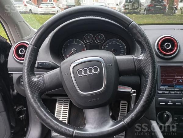 Ауди А3 2007 в Рига на AUTOMOTO.COM.LV Черный Ауди А3 2007 в Рига, объемом двигателя 2.00 л и пробегом 275 тыс. км за 3550 €, фото 9 на AUTOMOTO.COM.LV