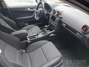 Black Audi A3 2007 in Riga, with an engine capacity of 2.00 L and mileage of 275 thousand km for 3550 €, photo 12 on AUTOMOTO.COM.LV