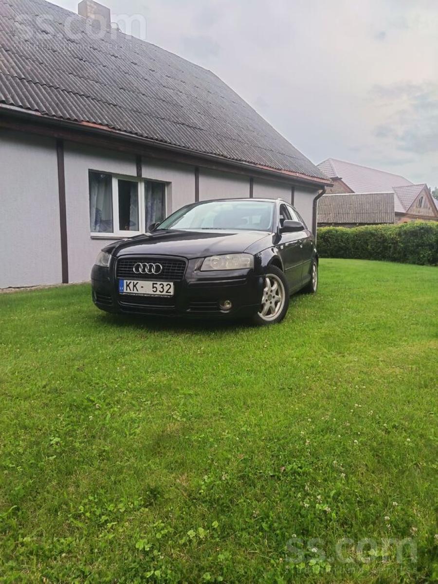 Melns Audi A3 2007 Limbaži, ar dzinēja tilpumu 2.00 L un nobraukumu 383 tūkst. km par 1850 €, foto 1 vietnē AUTOMOTO.COM.LV