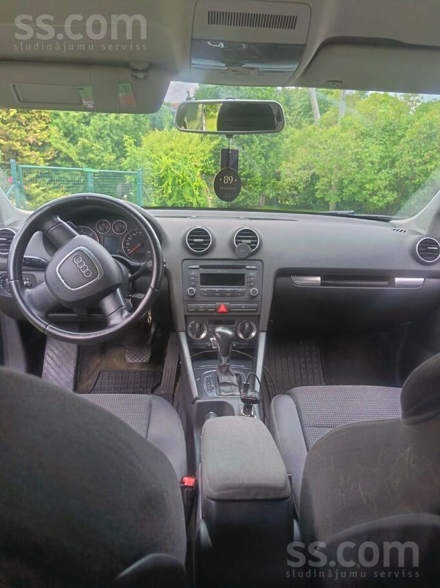 Melns Audi A3 2007 Limbaži, ar dzinēja tilpumu 2.00 L un nobraukumu 383 tūkst. km par 1850 €, foto 6 vietnē AUTOMOTO.COM.LV