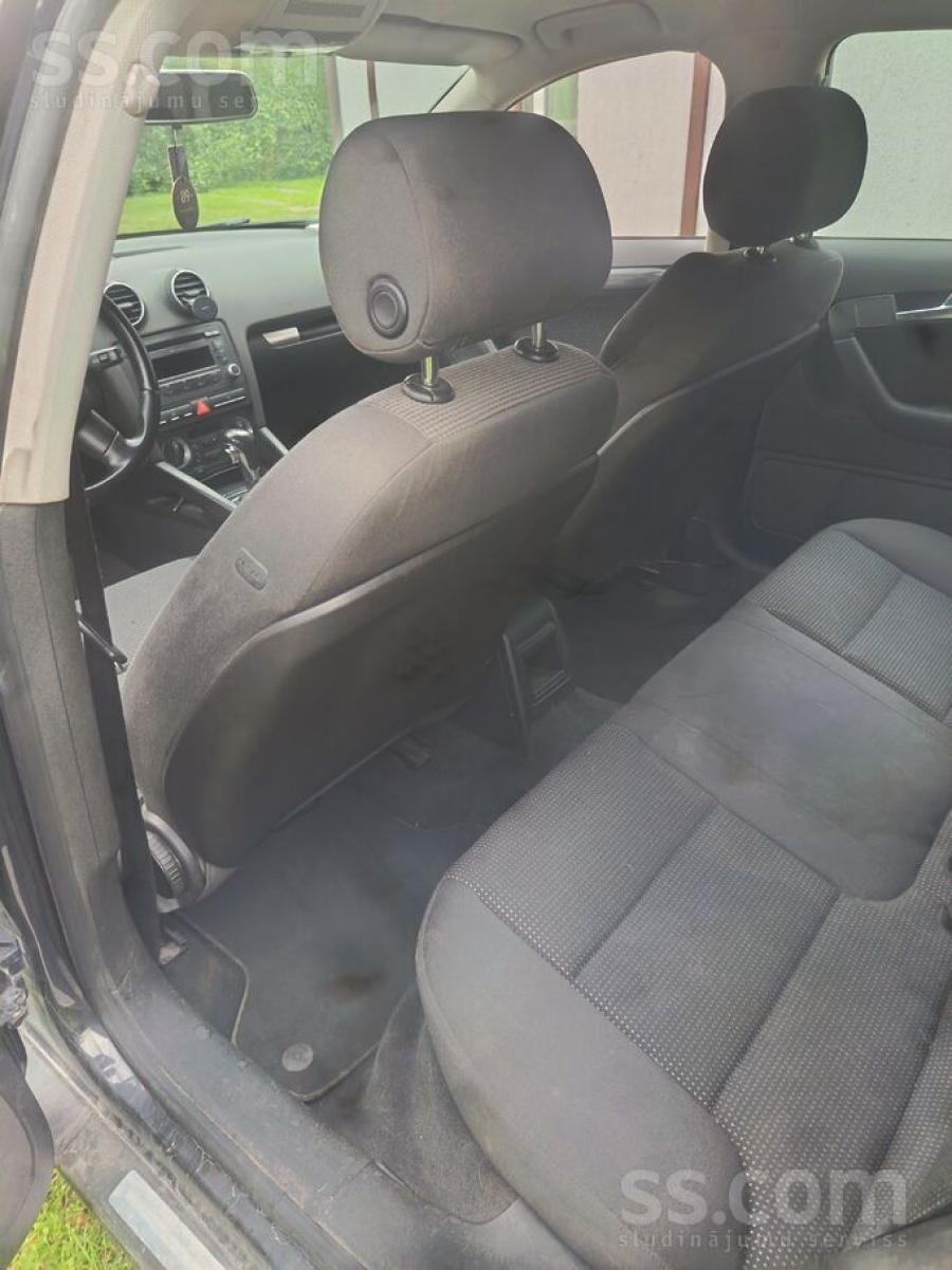 Melns Audi A3 2007 Limbaži, ar dzinēja tilpumu 2.00 L un nobraukumu 383 tūkst. km par 1850 €, foto 8 vietnē AUTOMOTO.COM.LV