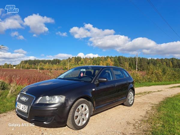 Черный Ауди А3 2007 в Вильнюс, объемом двигателя 1.40 л и пробегом 259 тыс. км за 3500 €, фото 1 на AUTOMOTO.COM.LV