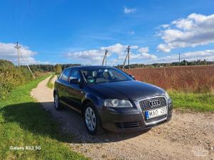 Black Audi A3 2007 in Vilnius, with an engine capacity of 1.40 L and mileage of 259 thousand km for 3500 €, photo 3 on AUTOMOTO.COM.LV