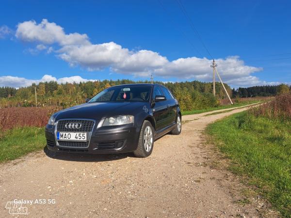 Черный Ауди А3 2007 в Вильнюс, объемом двигателя 1.40 л и пробегом 259 тыс. км за 3500 €, фото 7 на AUTOMOTO.COM.LV