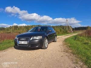 Black Audi A3 2007 in Vilnius, with an engine capacity of 1.40 L and mileage of 259 thousand km for 3500 €, photo 7 on AUTOMOTO.COM.LV