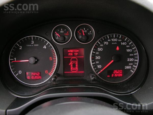 Audi A3 2007 in Riga on AUTOMOTO.COM.LV Black Audi A3 2007 in Riga, with an engine capacity of 2.00 L and mileage of 0 thousand km for 2950 €, photo 11 on AUTOMOTO.COM.LV
