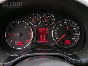 Black Audi A3 2007 in Riga, with an engine capacity of 2.00 L and mileage of 0 thousand km for 2950 €, photo 11 on AUTOMOTO.COM.LV