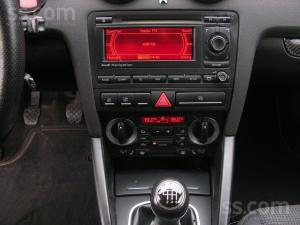 Black Audi A3 2007 in Riga, with an engine capacity of 2.00 L and mileage of 0 thousand km for 2950 €, photo 12 on AUTOMOTO.COM.LV